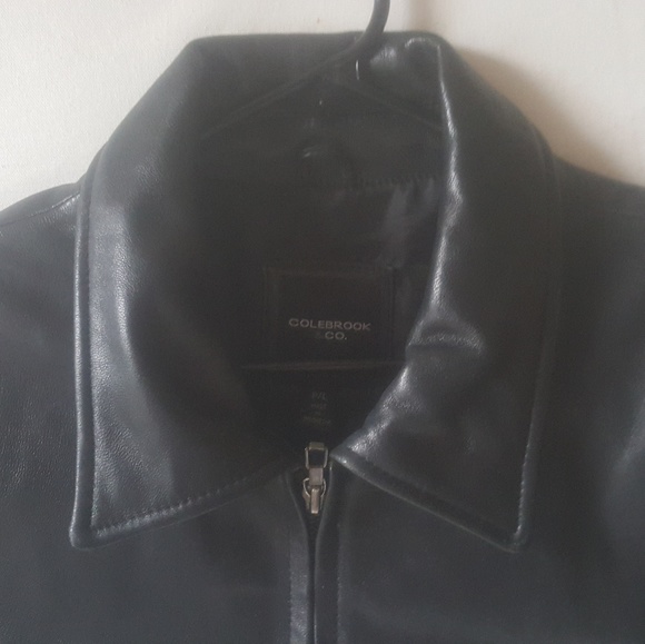 Colebrook &Co. | Jackets & Coats | Colebrookco Womens Black Leather ...